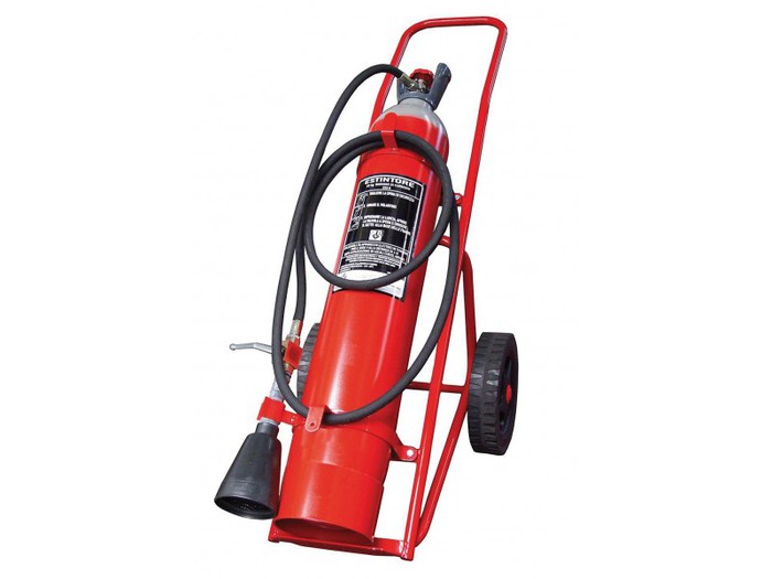 Portable Fire Extinguisher Trolley Units - 01582 966336