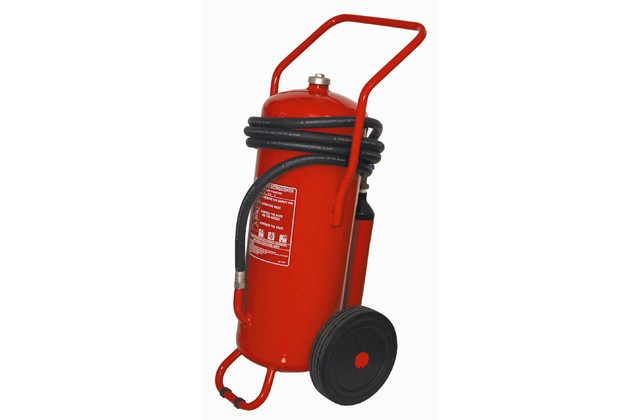 Portable Fire Extinguisher Dry Powder Trolley Units