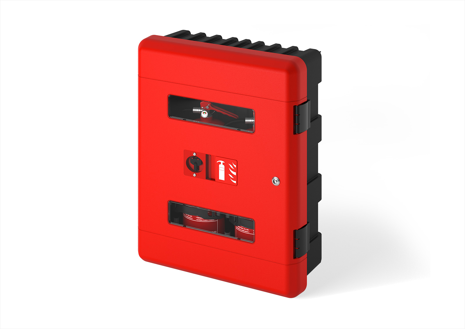 Lockable Fire Extinguisher Cabinet - 01582 966336