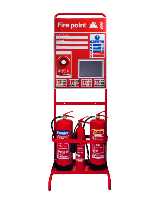 Fire Point Stand - Wheeled